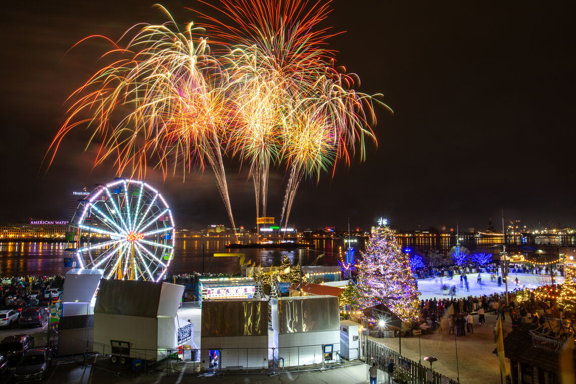 Watch: Stream the New Year's Eve Fireworks on the Waterfront on NBC10